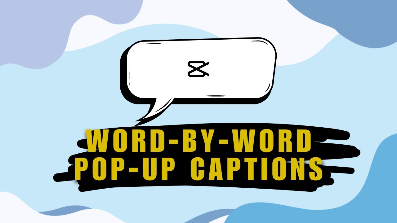 How to Create Word-by-Word Pop-up Captions with Just a Few Clicks on ...