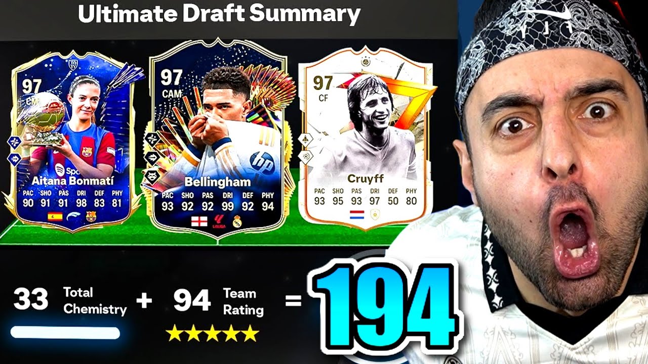 TOTS LAR İLE BAŞARDIK ? 194 DRAFT CHALLENGE 2024 ! - YouTube