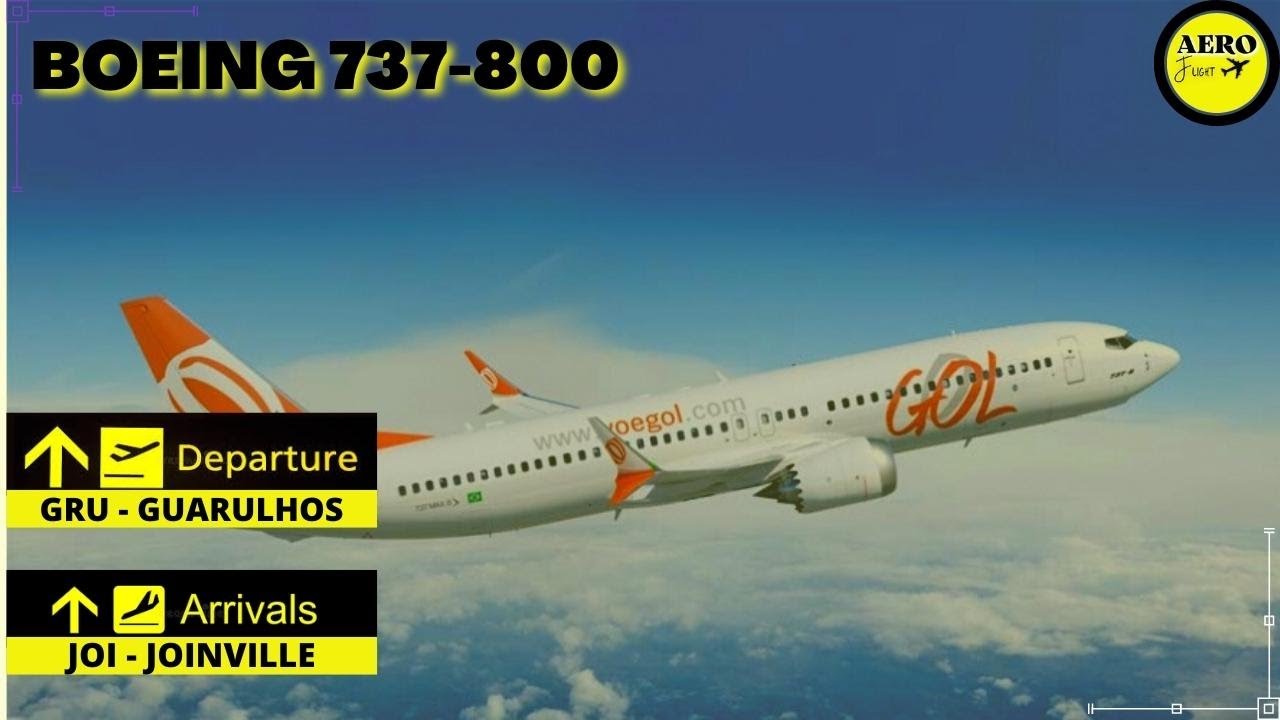 INFINITE FLIGHT SIMULATOR GUARULHOS (SBGR) ️ ️ JOINVILLE (SBJV)🔥🔥 - YouTube