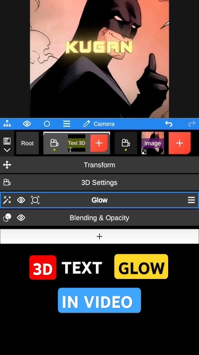 How to add glow 3d text in video node video tutorial #node #nodetutorial #Tutorial - YouTube