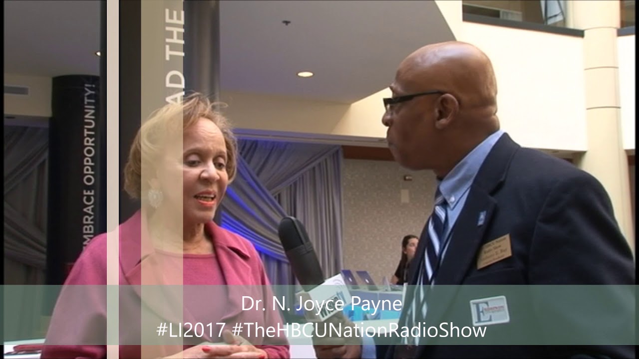 Dr N Joyce Payne, Founder of TMCF on The HBCU Nation Radio Show - YouTube