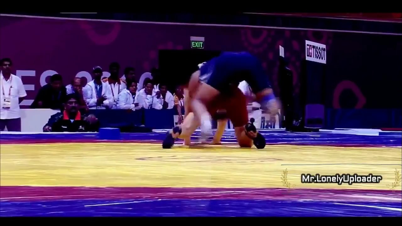 Geeta Phogat's Commonwealth Games 2010 fanal Match with Emily Bensted ...