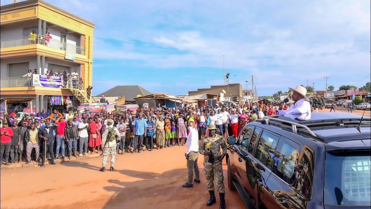 Museveni in Ssembabule & Gomba, says people were very poor with no hope ...