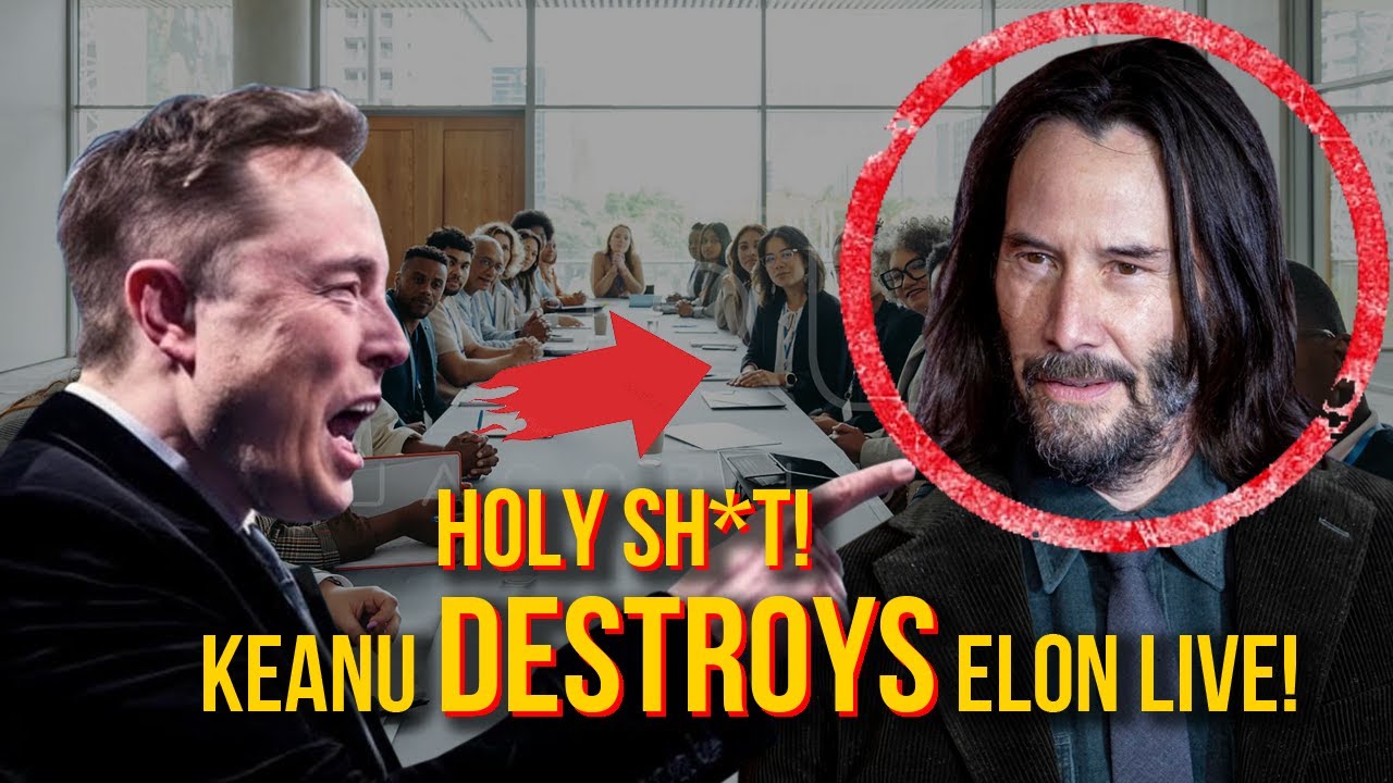 Keanu Reeves Shut Ilon Musk's Mouth on Live TV His Response Shocked the ...
