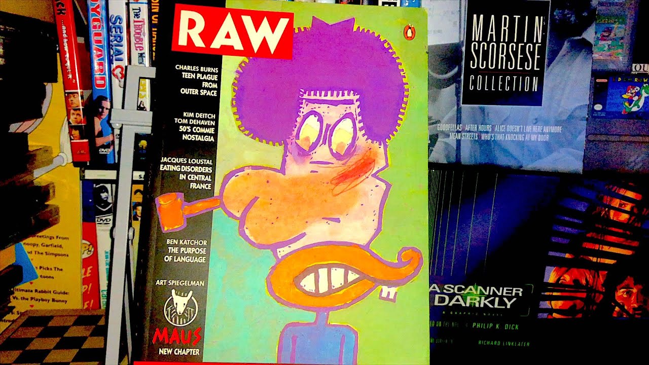 Raw Maus Art Spiegelman, Teen Plague Charles Burns - YouTube