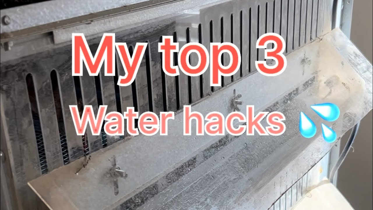 My top 3 water hacks. - YouTube