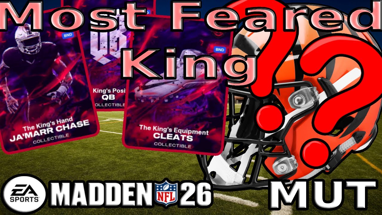 We know who the Most Feared King is! (Madden 26 MUT) - YouTube