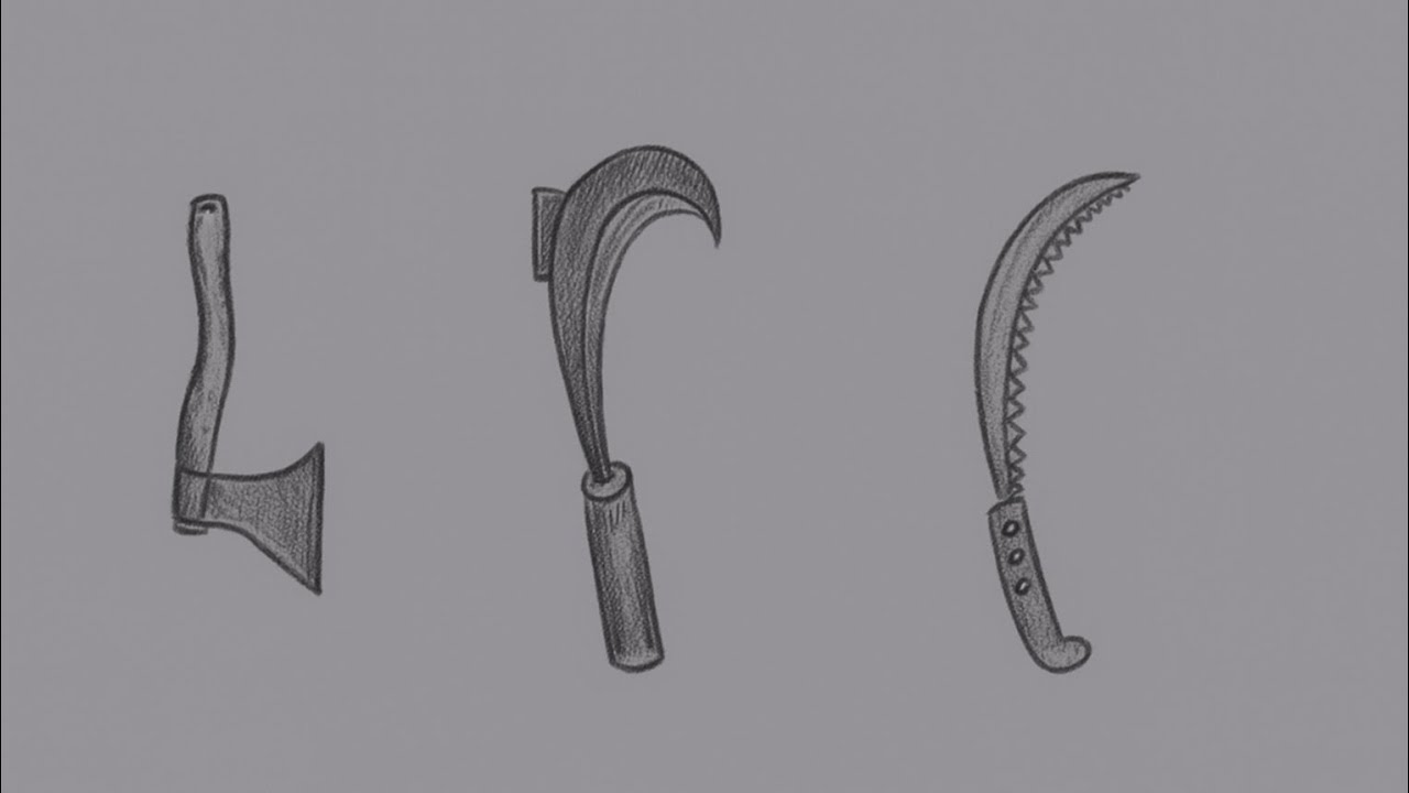 #Agriculture tools video #drawing agriculture video #hasiya kulhadi ...