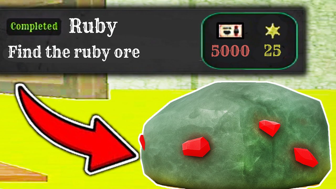 😱NEW SECRET😱 I FOUND NEW RUBY ORE and COMPLETED SECRET CHALLENGE 🔥IN ...