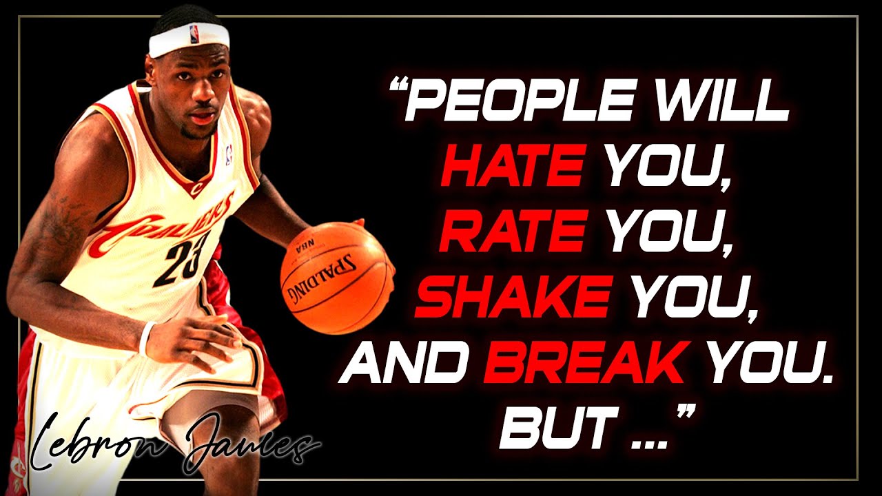 Inspirational Basketball Quotes Lebron James