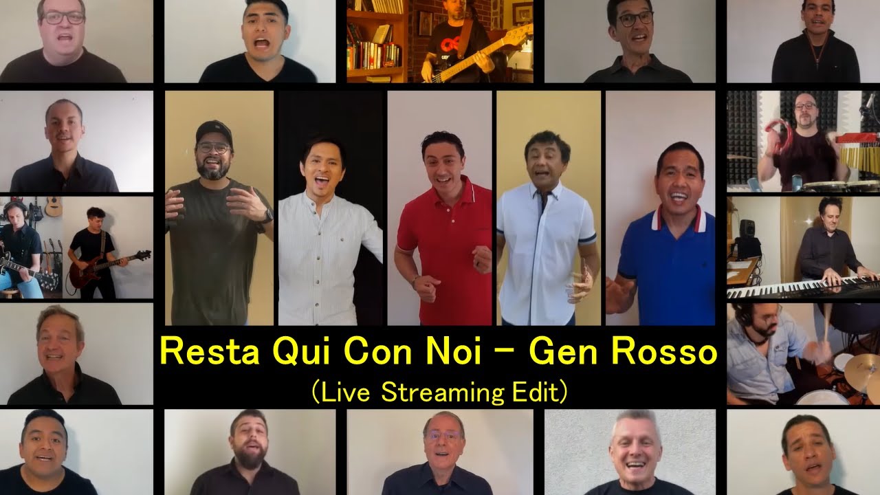 Gen Rosso - Resta Qui Con Noi (Live Streaming Edit) - YouTube