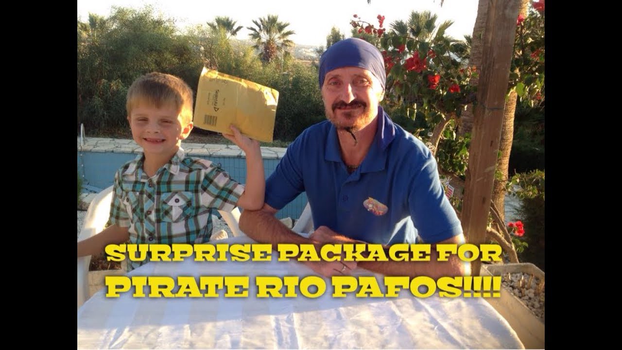 SURPRISE PACKAGE FOR PIRATE RIO PAFOS!!!!! - YouTube
