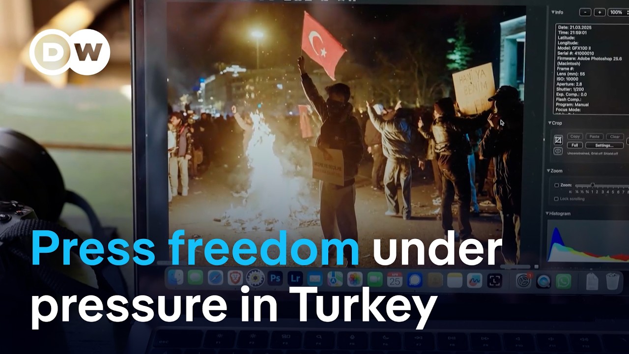 Turkey drops further in report on press freedom | DW News - YouTube