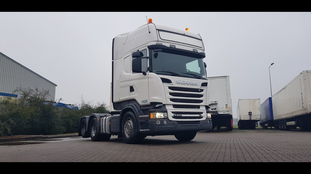 Scania R500 V8 Topline Boogie with manual gearbox - YouTube