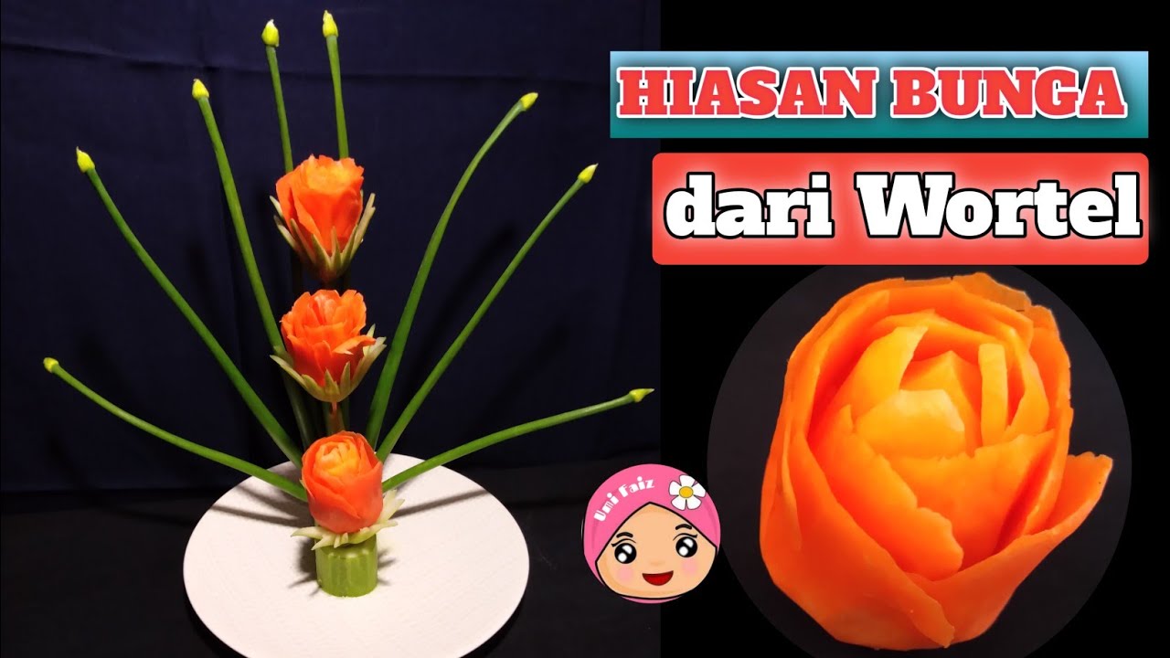 Bunga dari Wortel - Roses from Carrots - YouTube