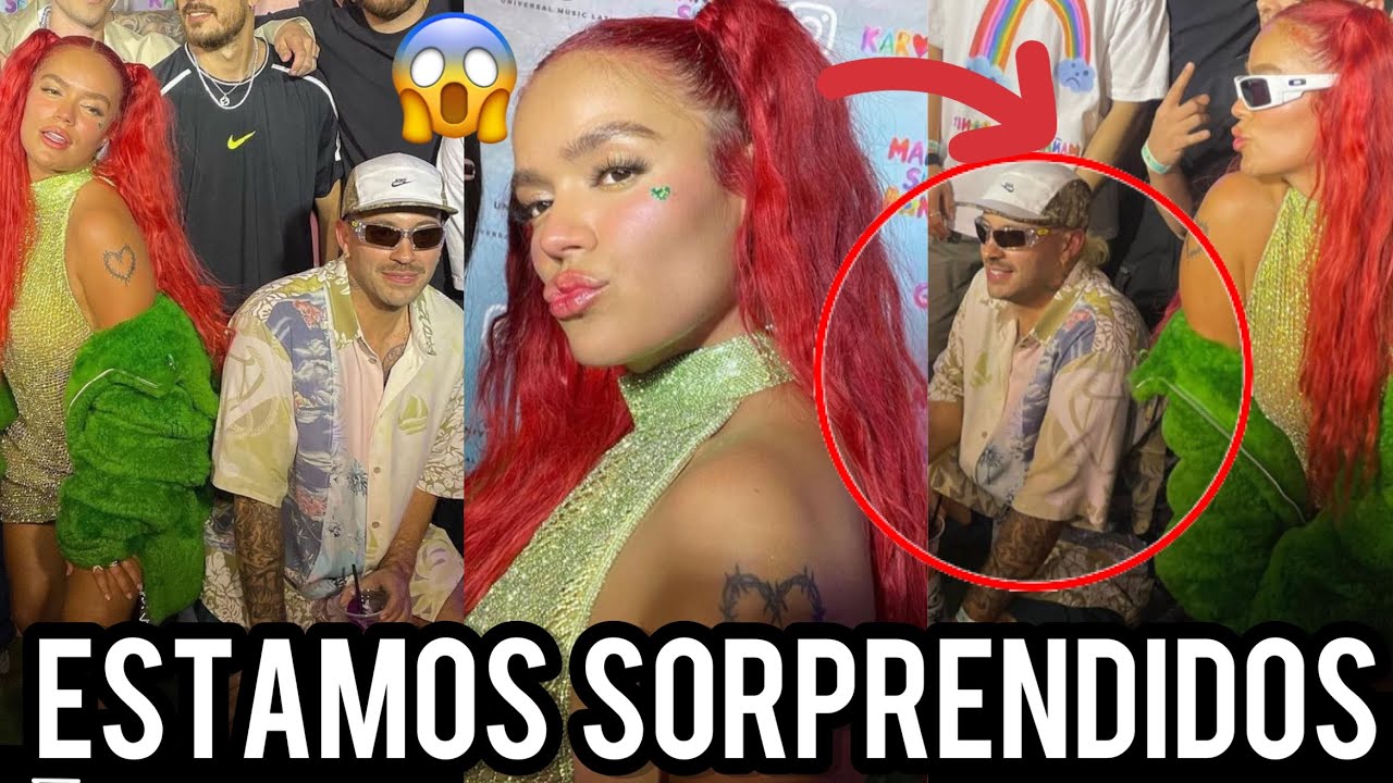 KAROL G FUERA DE CONTROL Y SE BESA CON FEID EN EL PARTY DE SU ALBUM 😱 ...