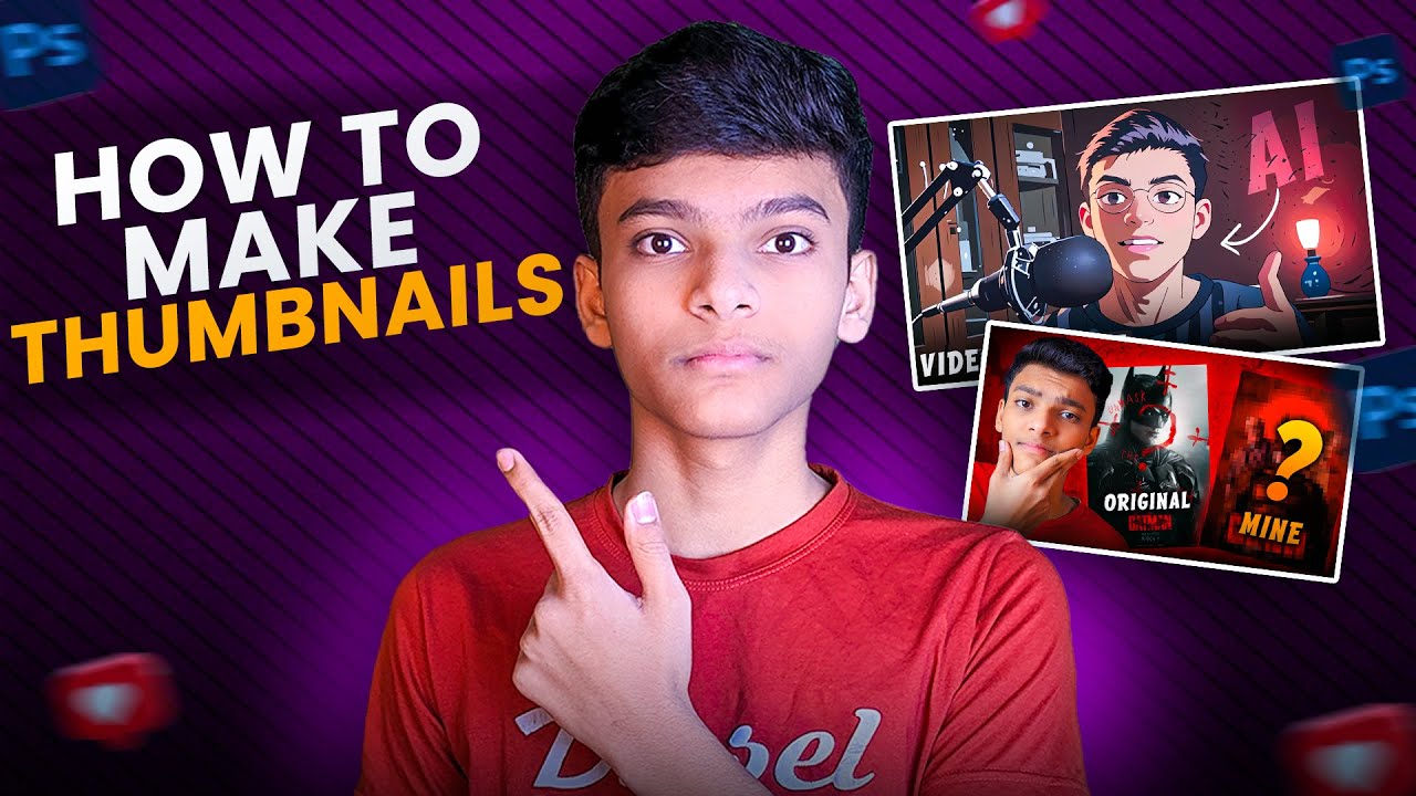 How to Make a Thumbnail with Glow Effect - Beginners - Tech Business ...