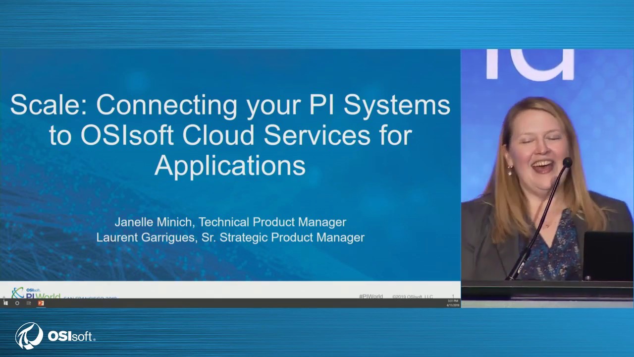 Scale: Connecting your PI Systems to OSIsoft Cloud Services for ...