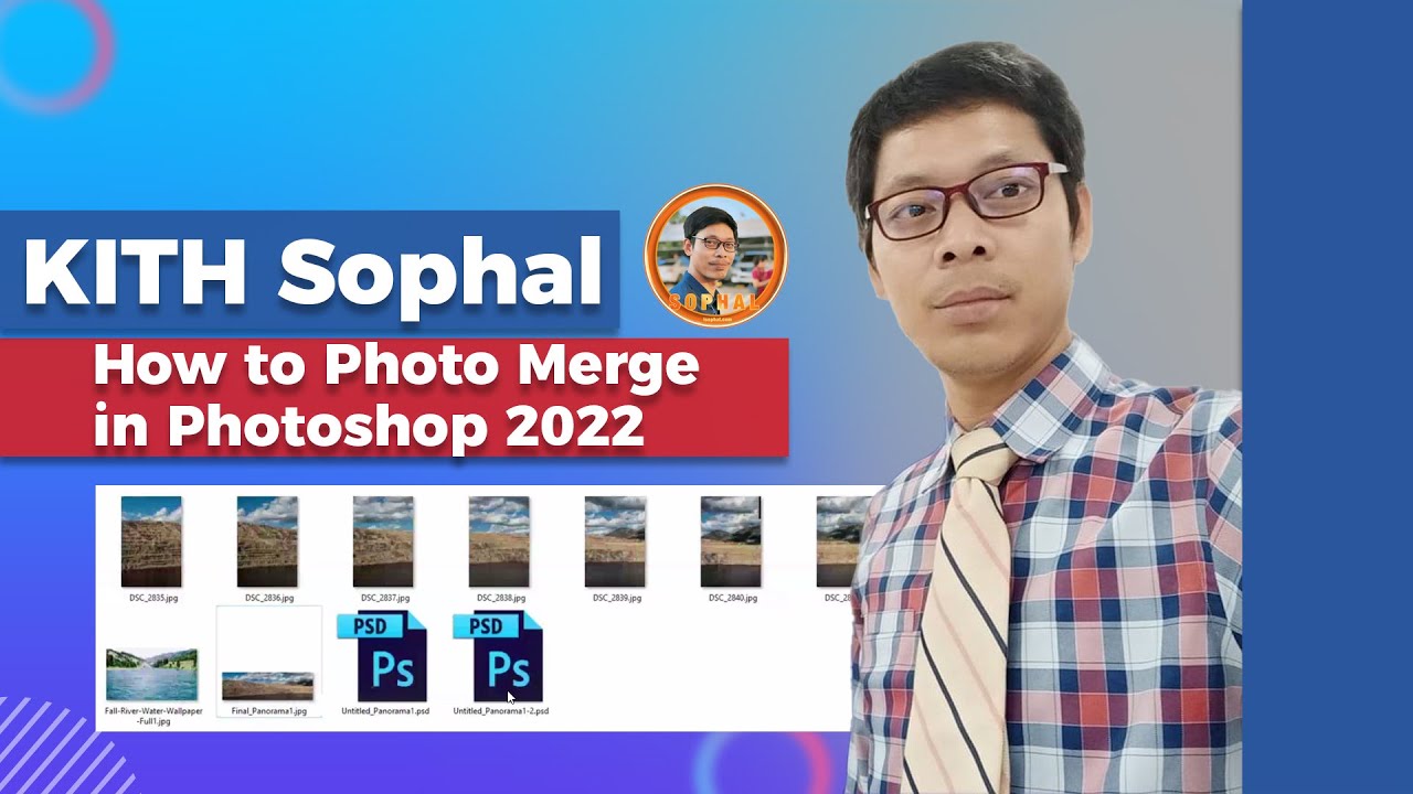 Photoshop Tutorial How to Photo Merge in Photoshop 2020 - YouTube