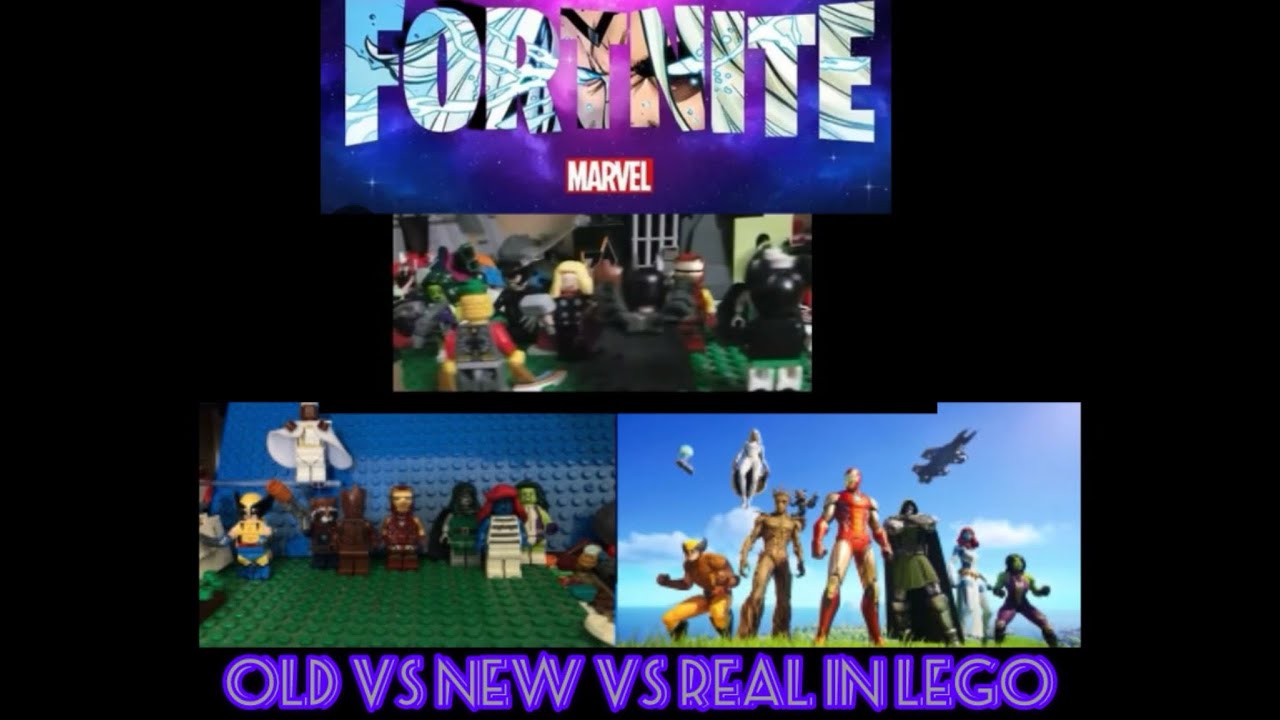 Lego Fortnite Chapter 2 Season 4 Trailer (Old vs New vs Real) - YouTube