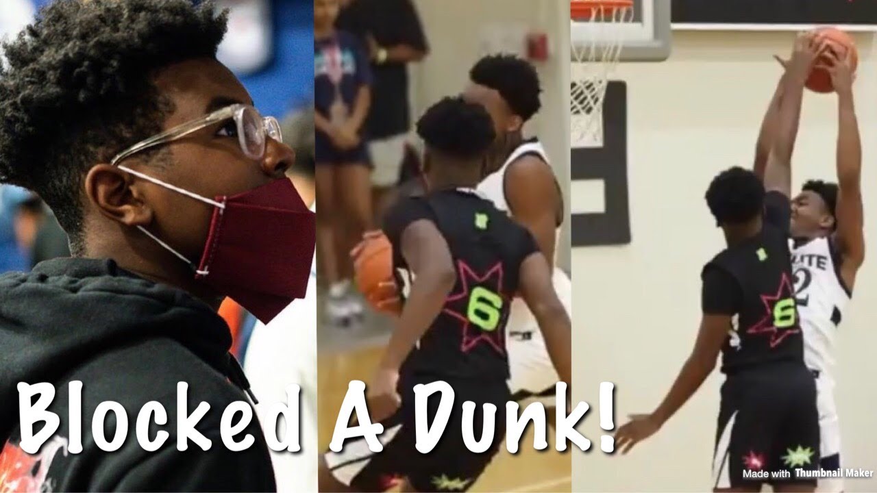 He TRIED To Dunk On Bryce Maximus James! - YouTube