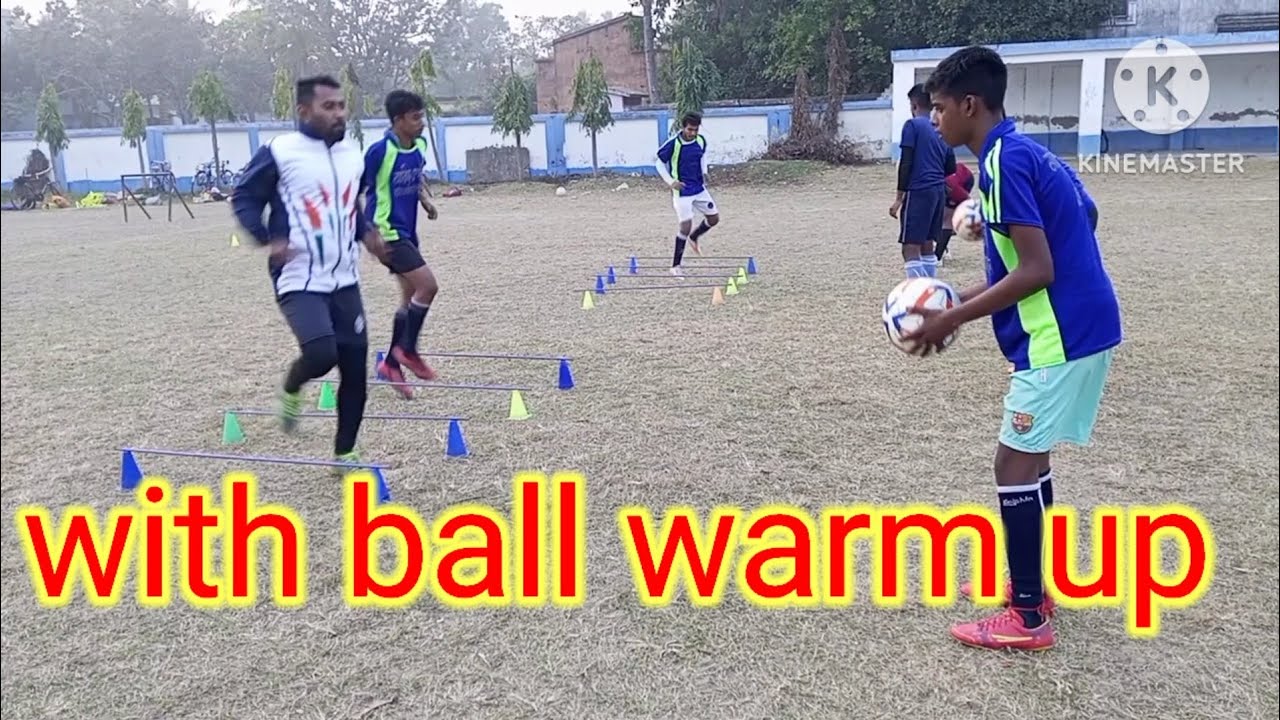 with ball warm up/Football tranning/@Gofootball - YouTube