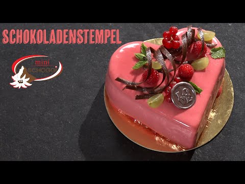 Schokoladenstempel - Perfektes Tool für edle Dekorationen