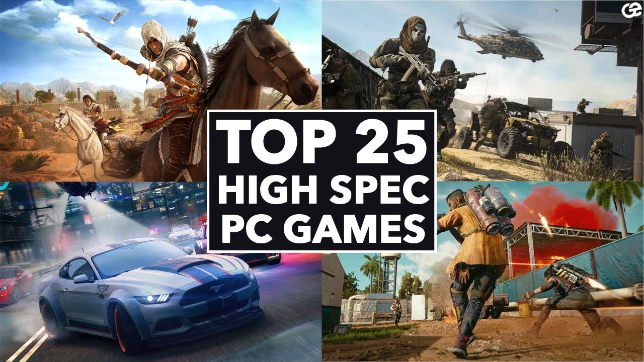 Top 25 Best High Spec PC Games With INSANE GRAPHICS 2022 - YouTube