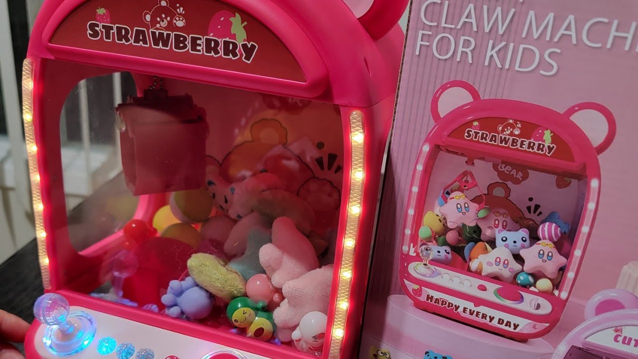Exciting Claw Machine Unboxing with Timer and Coin Operation! - YouTube