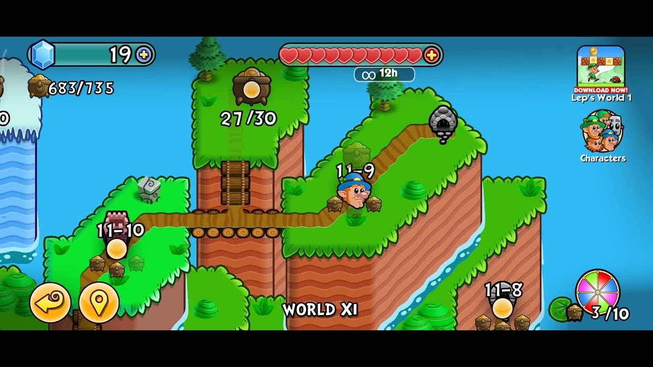 LEPS WORLD 3 LEV.. 11-8 TO 11-12🥰 - YouTube