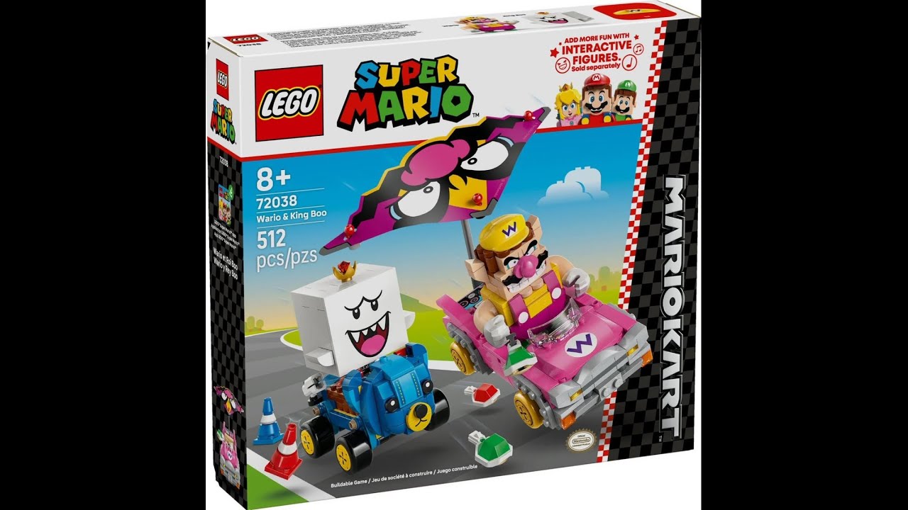 72038 - Mario Kart Wario & King Boo Expansion Set - YouTube