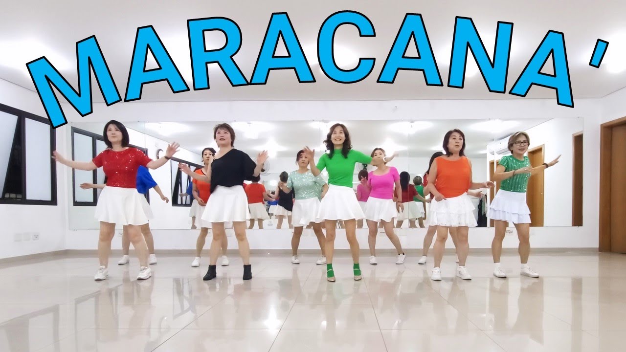 MARACANA' Line Dance/ Olalè/Choreo: Hantos Djay- February 2024 - YouTube