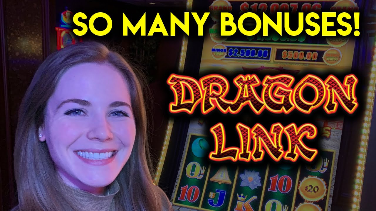 High Limit Dragon Link Slot Machine Tons Of Free Games! BONUSES! Great ...