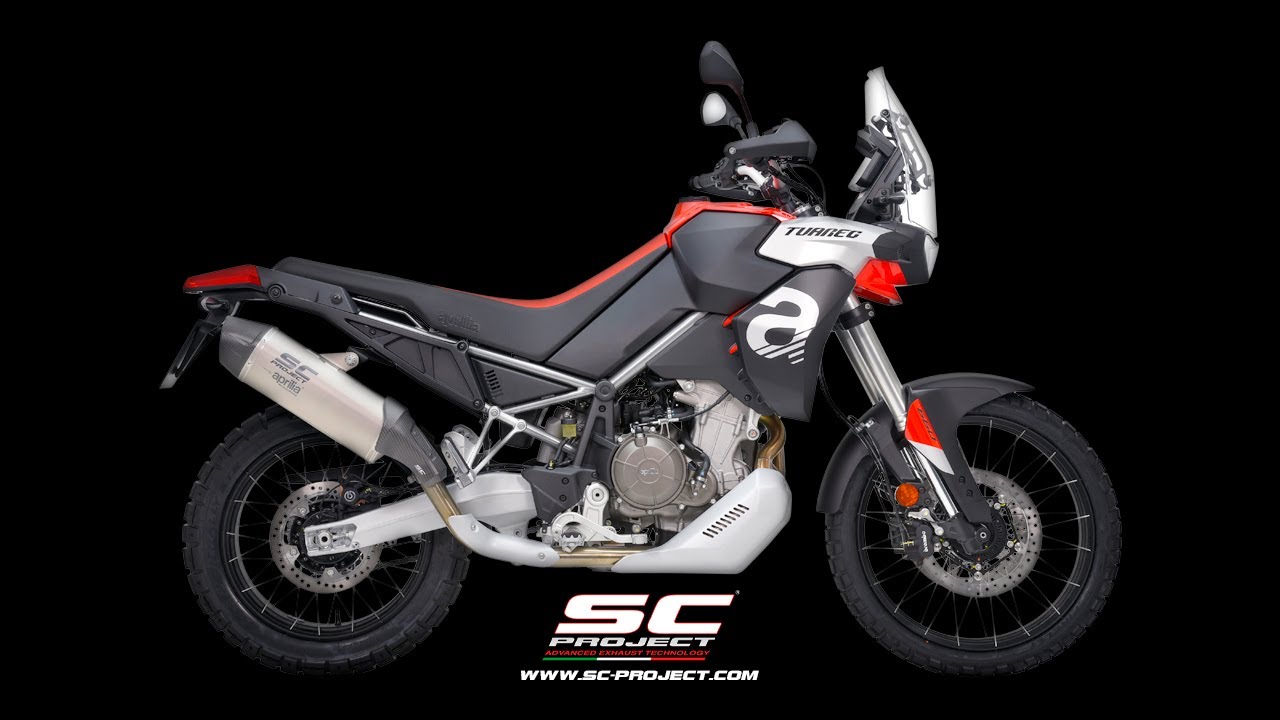 SC-Project X-Plorer II GT Muffler for Aprilia Tuareg 660 | Street legal ...