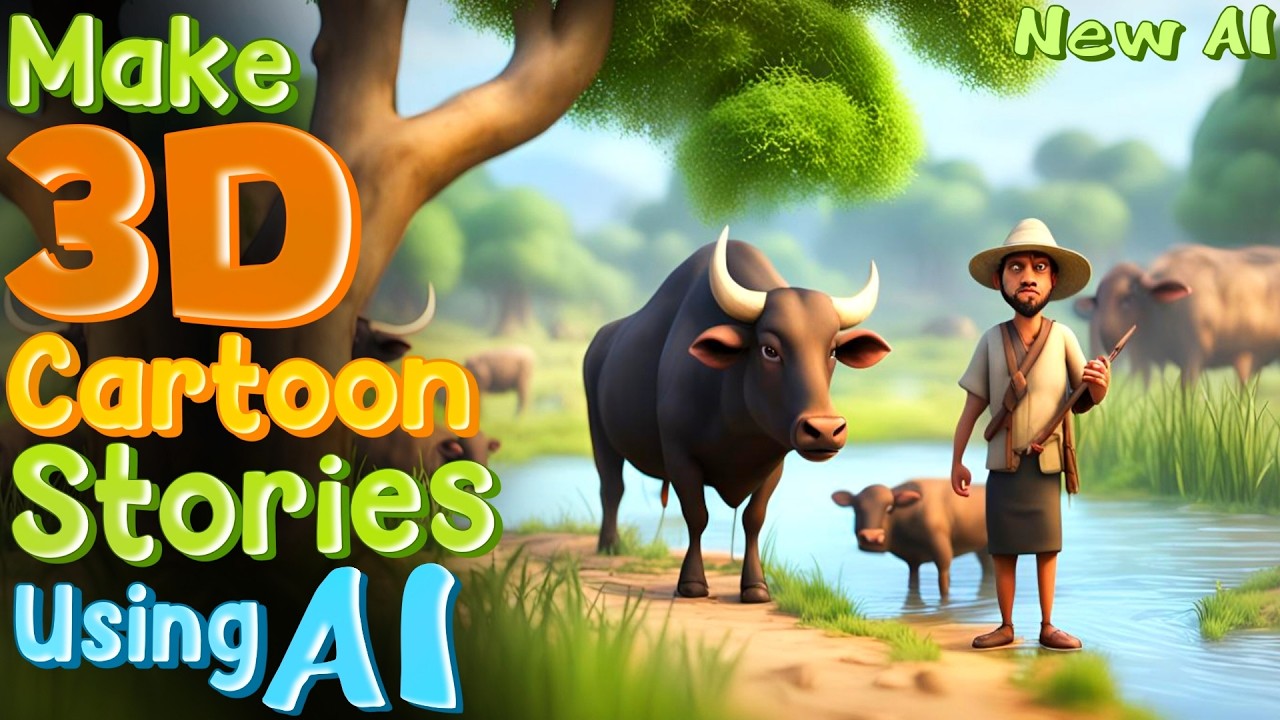 NEW AI | Make 3D Animated Stories For FREE- Better Than SORA 😃 - YouTube