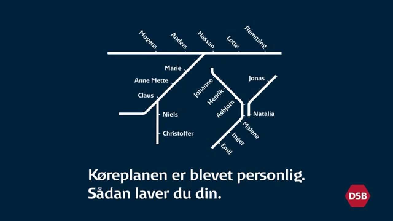 Sådan kan jeg printe min køreplan direkte fra DSB.dk - YouTube
