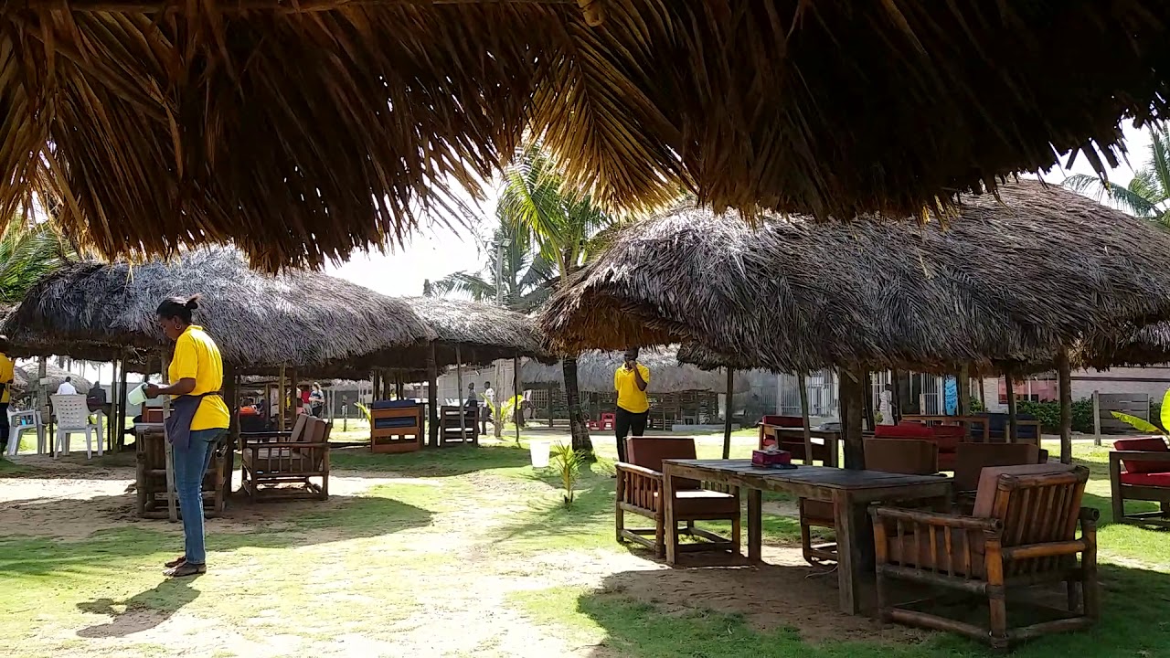 Liberia: sea view from Tropicana Beach Resort ... - YouTube
