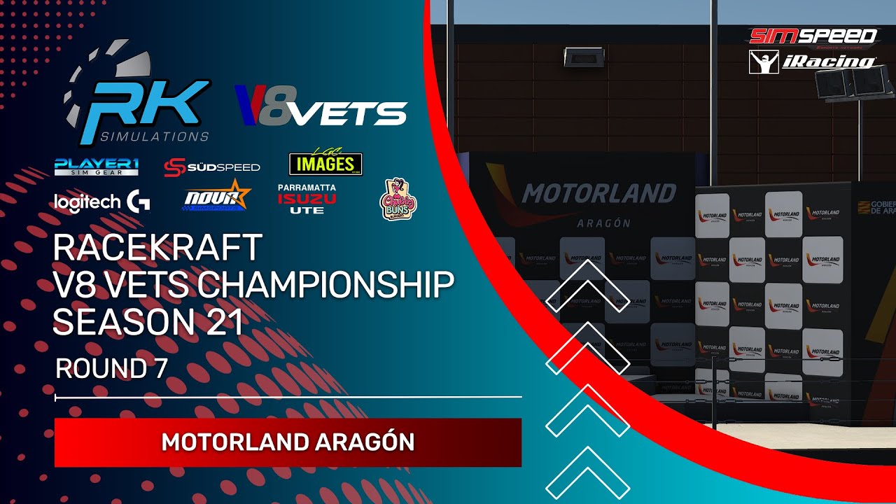 iRacing // RaceKraft V8 Vets Championship // Season 21 // Round 7 at ...