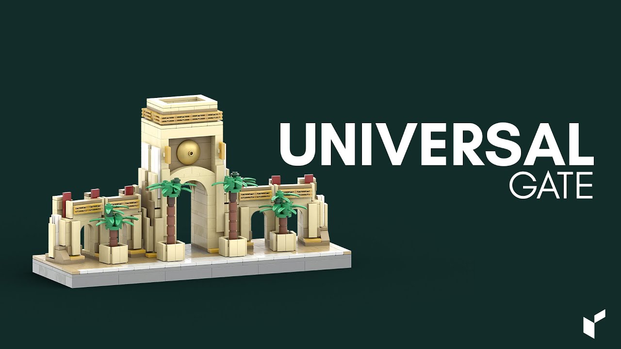 Universal gate - Lego creation - YouTube