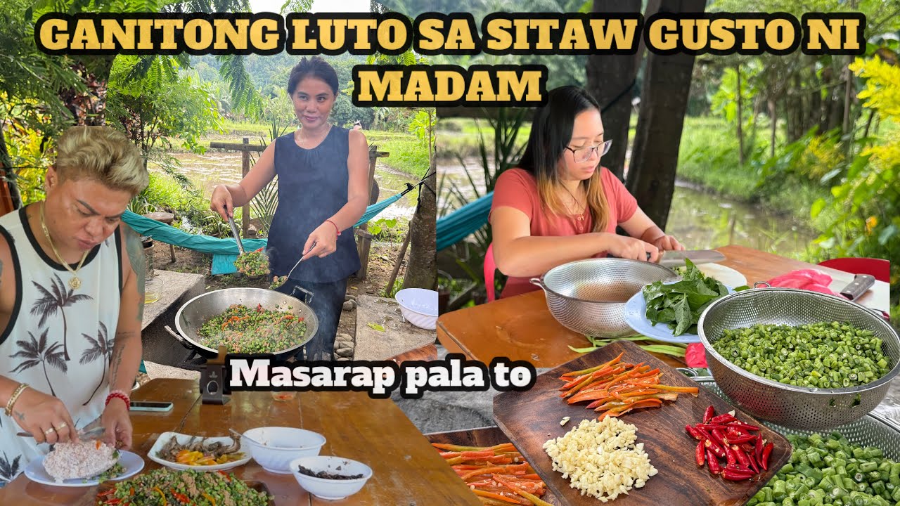 GANITONG LUTO SA SITAW NAMAN ANG GUSTO NI MADAM @SimplyAmory - YouTube