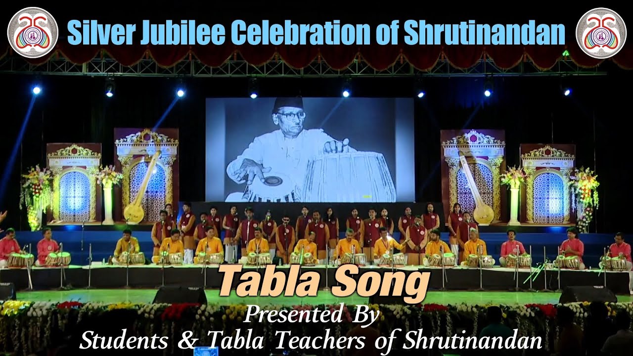Tabla Song by Students and Tabla Teachers of Shrutinandan | Silver ...