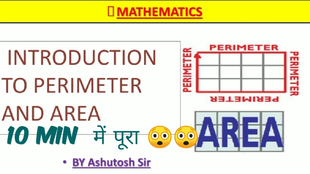 Introduction To Perimeter And Area What Is Area What Is Perimeter Introduction To Perimeter And Area What Is Area What Is Perimeter