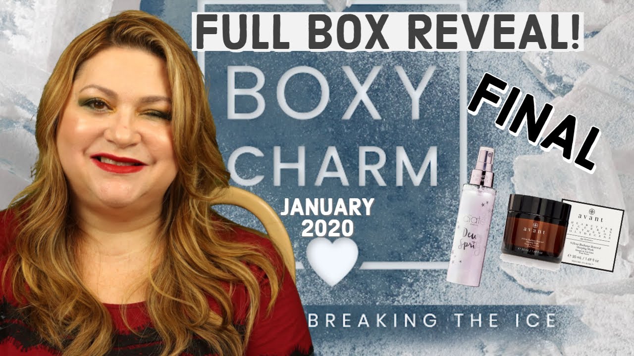 BOXYCHARM JANUARY 2020 | NEW SPOILERS - YouTube