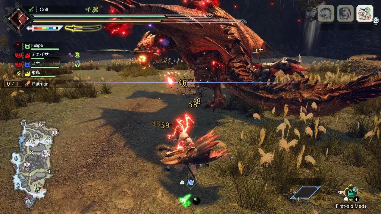 Monster Hunter Rise_Afflicted Rathian lvl55 - YouTube