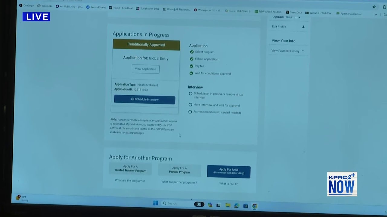 How to apply for Global Entry program - YouTube
