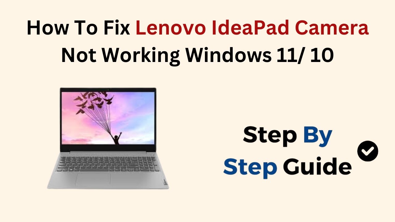 How To Fix Lenovo IdeaPad Camera Not Working Windows 11/ 10 - YouTube