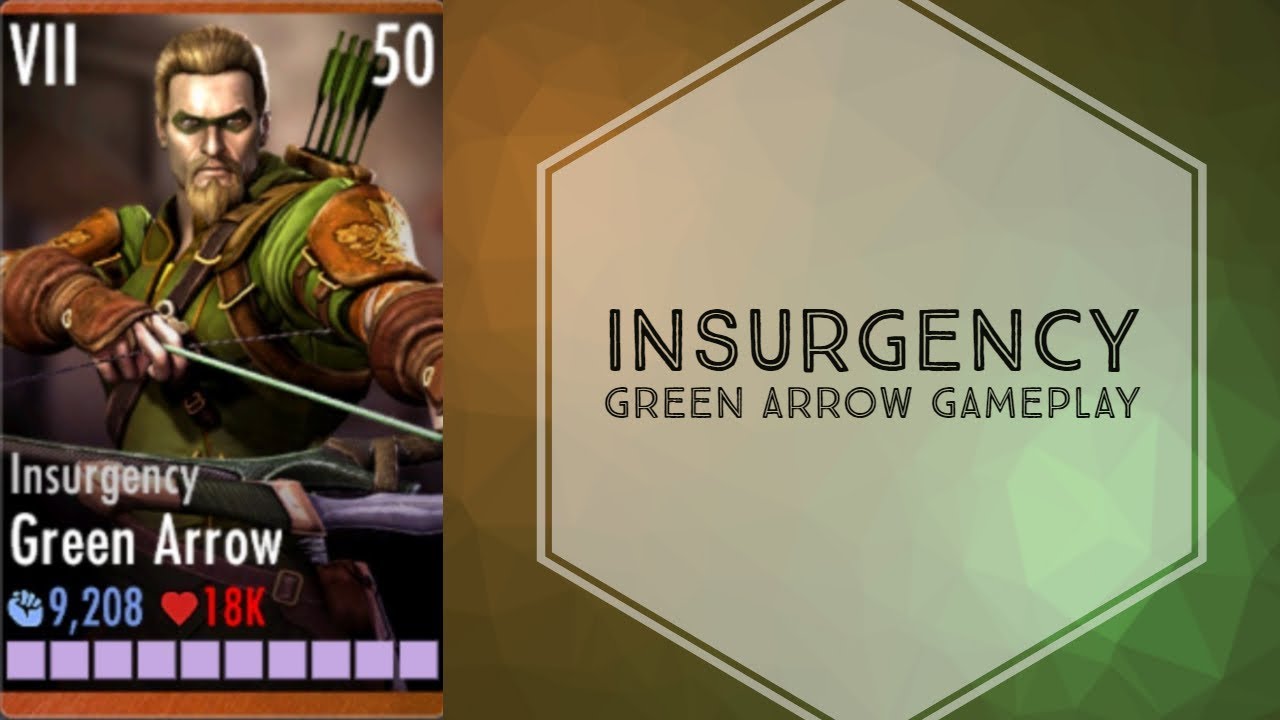 Green Arrow Injustice Insurgency