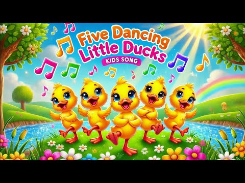DANCING DUCKLINGS ||Nursery Rhymes & Kids Songs - YouTube