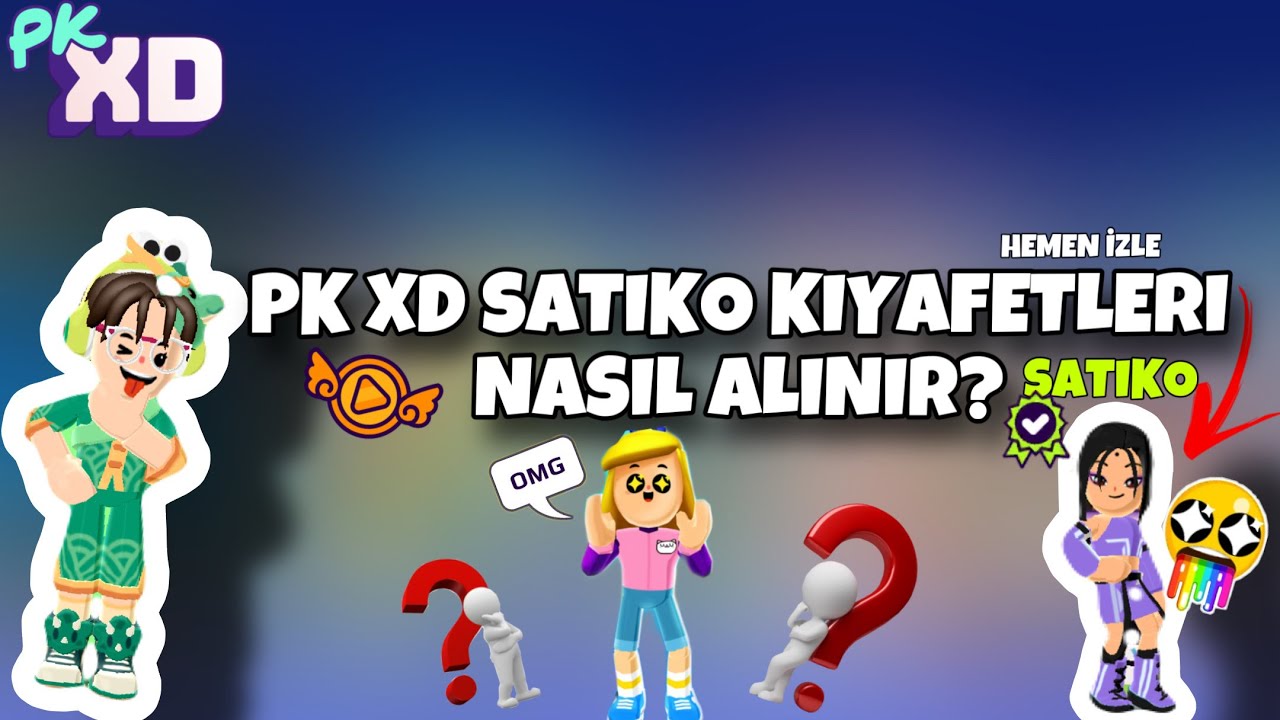 SATIKO KIYAFETLERİ NASIL ALINIR ?😲 || PK XD ATAKOXLLI | cr ...
