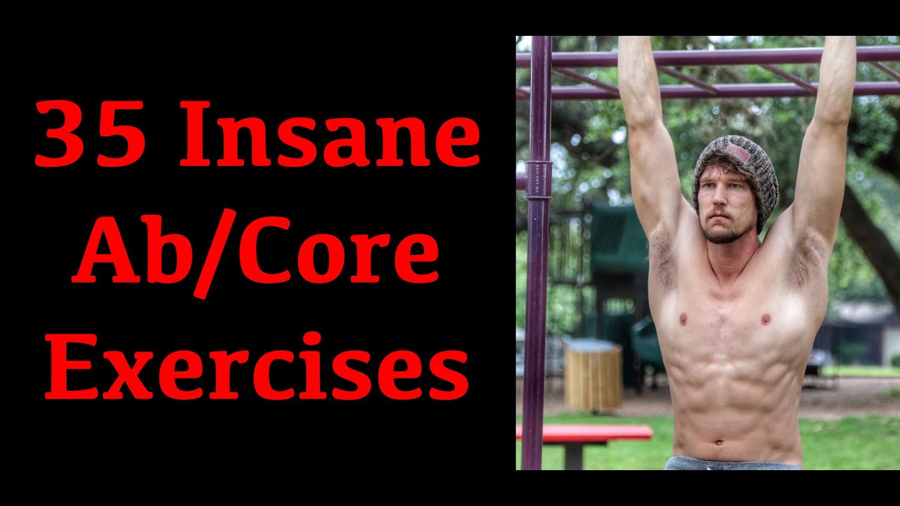 35 Insane Ab/Core Exercises for Shredded Abs and Core with Kung Fu Nerd ...